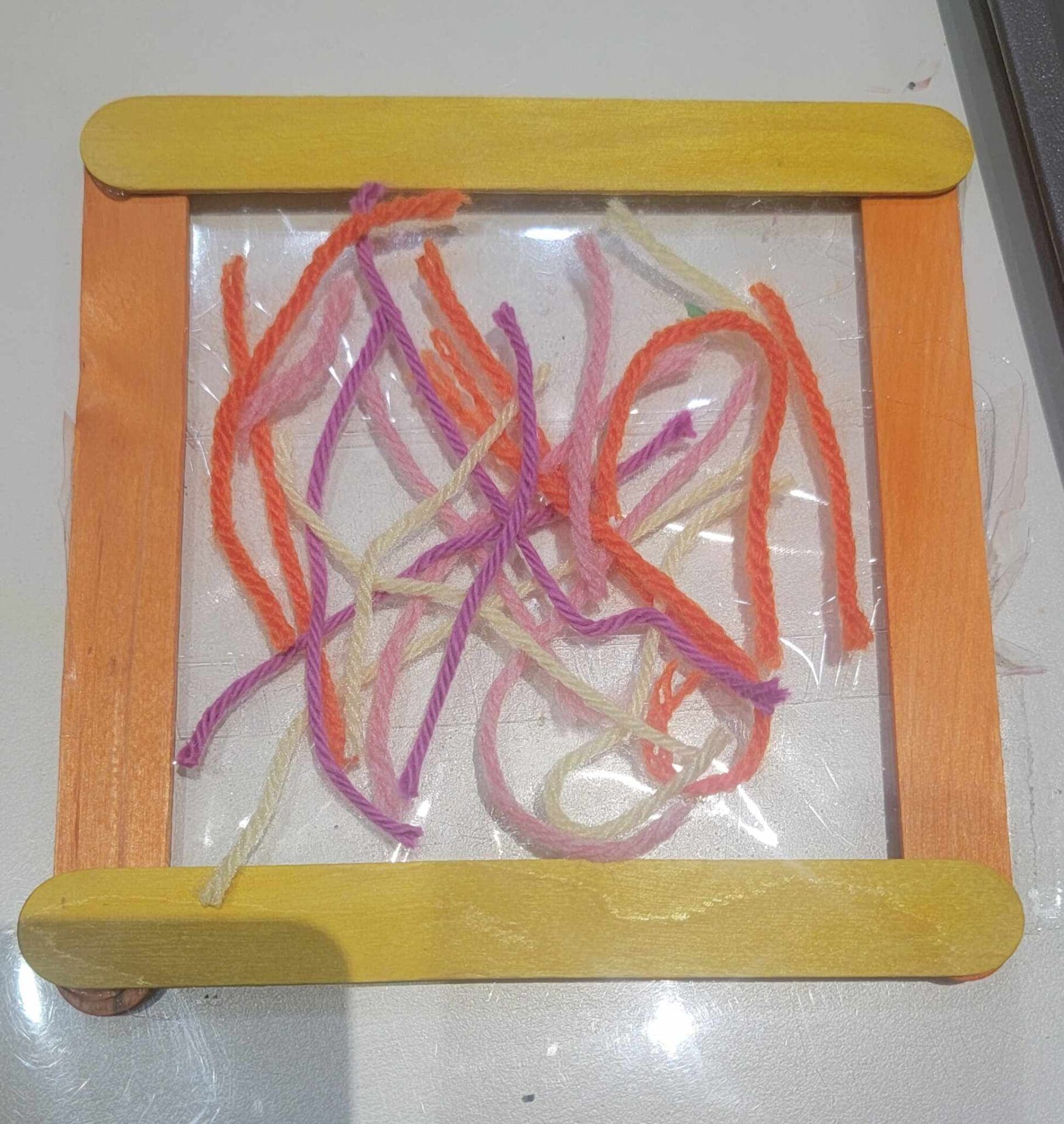 DIY Yarn Art for Kids! | The Messy Moose Kids Art Studio